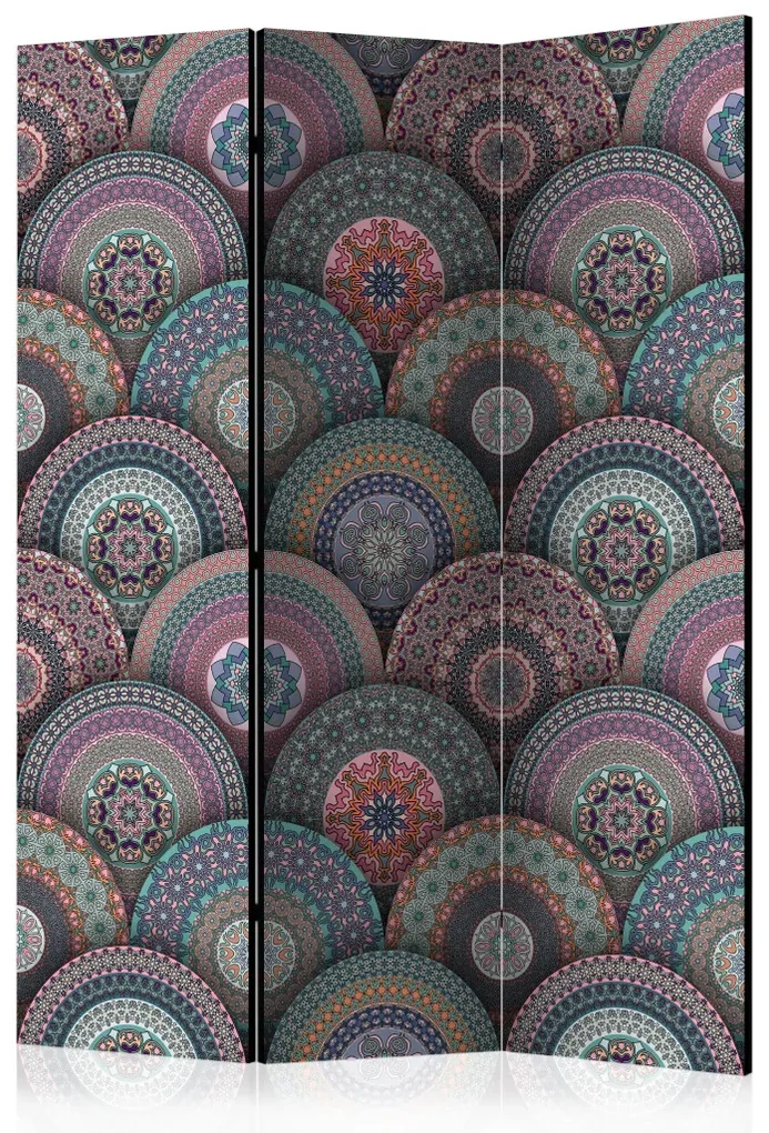 Paravento design Caleidoscopio Orientale (3-parti) - modello etnico ...