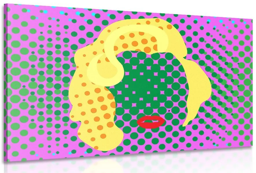 Stampa su tela – Marilyn Monroe in stile pop art | BIANO