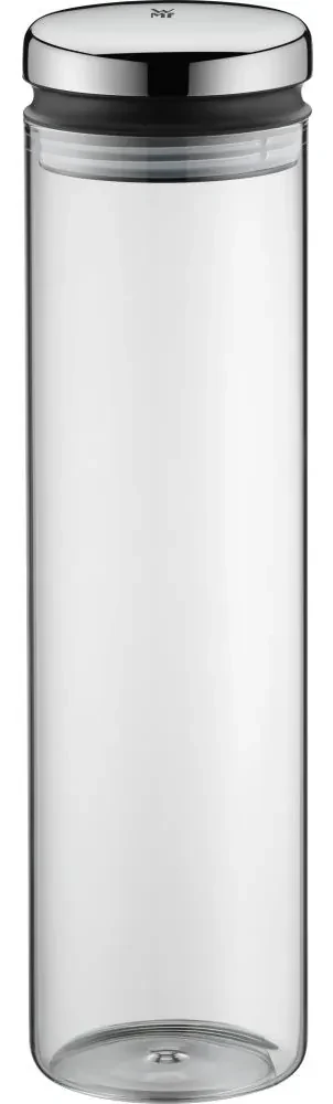 WMF - Vasetto di vetro per alimenti DEPOT 2l acciaio inossidabile | BIANO