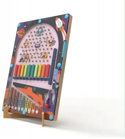 2Kids Toys - Flipper magnetico Spazio 2 in 1 | BIANO