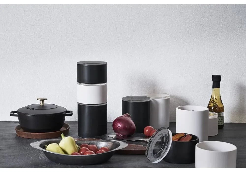 Contenitore per alimenti in ceramica alimentare Tower – YAMAZAKI | BIANO