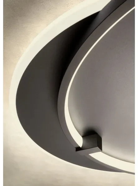 Redo 01-2660 - Plafoniera LED ARP LED/45W/230V nero | BIANO