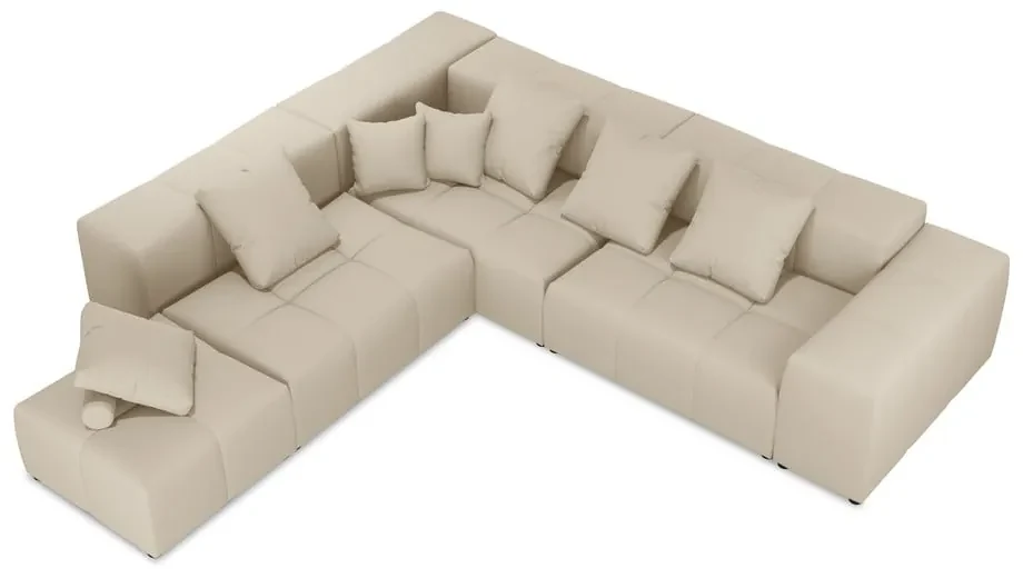 Divano angolare beige (variabile) Rome - Cosmopolitan Design | BIANO