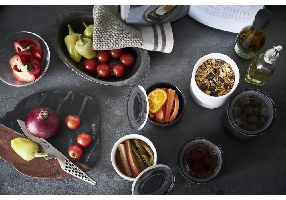 Contenitore per alimenti in ceramica alimentare Tower – YAMAZAKI | BIANO