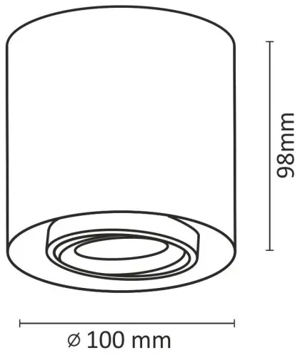 Luce Spot a LED XENO LED/15W/230V bianco 1200lm | BIANO