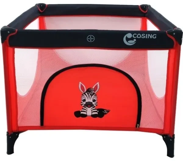 COSING - Recinto per bambini EMA Zebra Rosso | BIANO