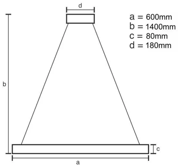 Lampadario di cristallo a LED dimmerabile su una stringa LED/40W/230V + telecomando | BIANO
