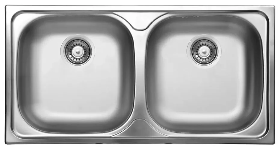 Deante ZEX_0203 - Lavello della cucina XYLO 43,5x78 cm raso | BIANO