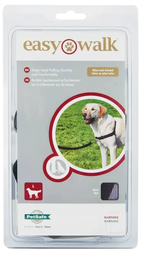 Petsafe pettorina per cani easy walk misura l nera | BIANO
