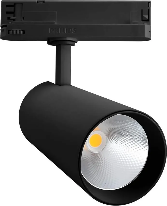 Faro LED 42W per Binario Trifase 38°+60° Nero PHILIPS Xitanium CRI92 ...