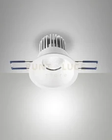 Sigma system incasso cornice tondo arretrato fisso a led 7w 3000k ...